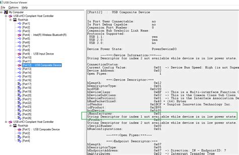 c how to get string descriptor from a usb device which is in low