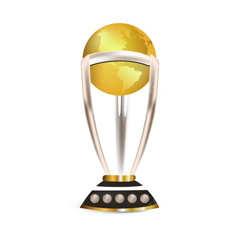 Icc World Cup Trophy For Cricket Vector Free Download Trophy Icc