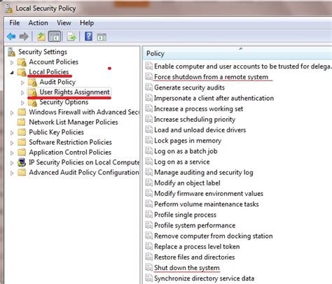 remote shutdown access denied 5