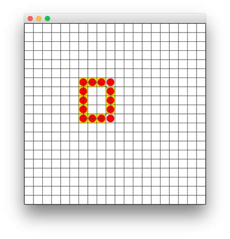 java drawing lines between jlabel in 2d array grid