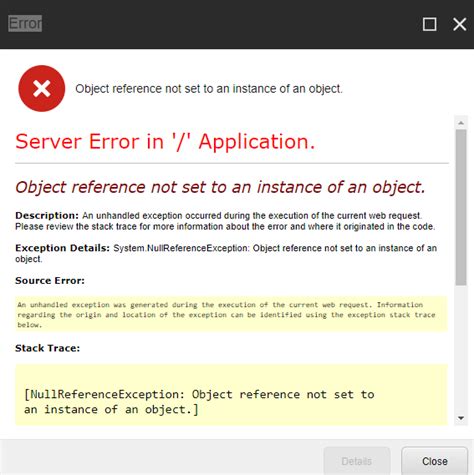 content testing intermittent null reference error sitecore 8 0 update