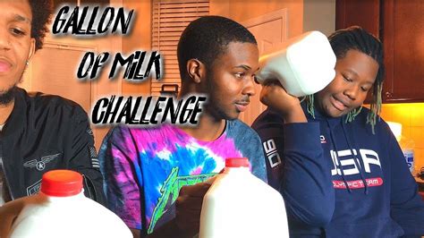 Gallon Of Milk Challenge Extreme Vomit Warning Youtube