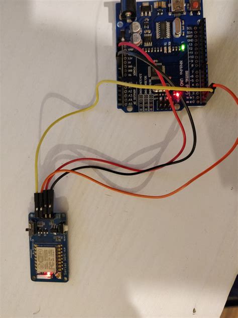 connecting esp8266 module to control arduino networking protocols