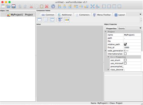rapidly building a python gui application