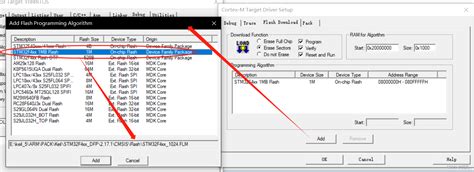 keil error flash download failed cortex m4错误其他解决方案之一 keil flash下载失败