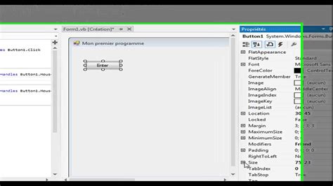 introduction a vb net partie 1 youtube