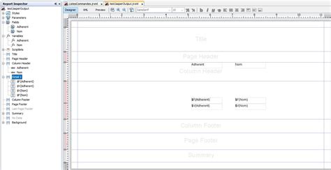 tjasperoutput erreur string index out of range 1
