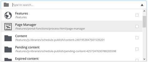 all input types enonic developer portal