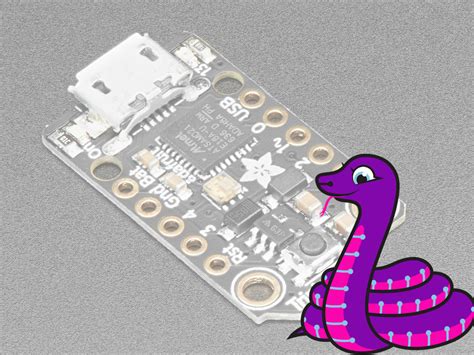 adafruit trinket m0 for use with circuitpython and arduino ide id