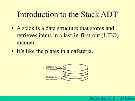 ppt chapter 18 stacks and queues powerpoint