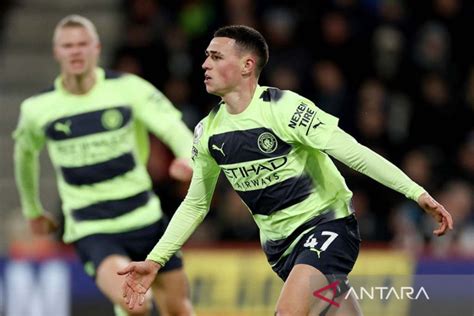 Manchester City Menang Telak 4 1 Di Markas Bournemouth Antara News