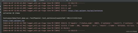 python requests pytest allure yaml ddt logs 接口自动化框架使用手册 csdn博客