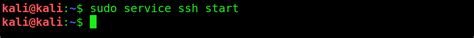how to enable ssh in kali linux 2020 linux hint
