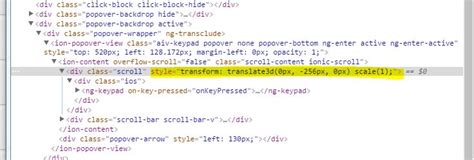 angularjs ionic popover content position issue stack overflow
