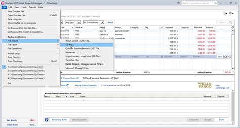 convert csv excel pdf qfx qbo ofx qif mt940 sta to qif and