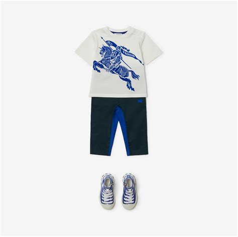 Ekd Cotton T Shirt In Salt Burberry® Official