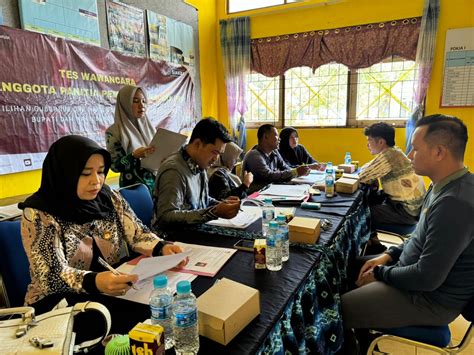 Ppk Se Kabupaten Banjar Menggelar Wawancara Seleksi Pps Untuk Pilkada