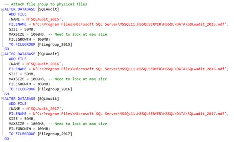 sql server knowledge sharing blog step by step database partition