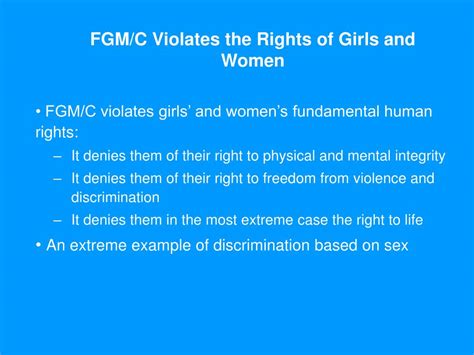 Ppt What Do We Know About Female Genital Mutilation Cutting