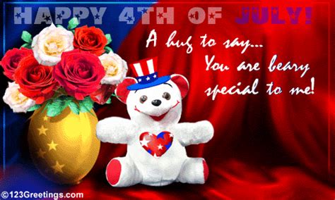 A Beary Hug Free For Loved Ones Ecards Greeting Cards 123 Greetings