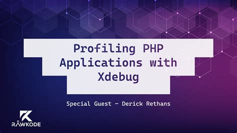 profiling php applications with xdebug rawkode live youtube