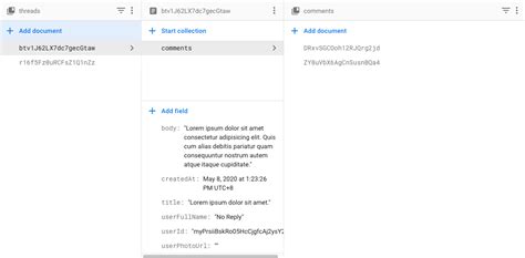javascript how would you structure a forum thread with reports in