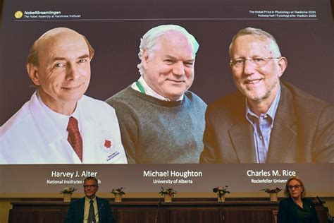 2020 Nobel Prize In Medicine Goes To Scientists Who Discovered