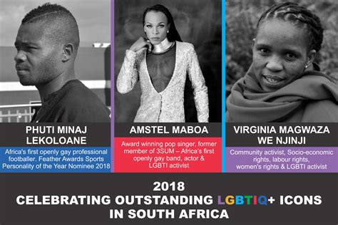 Lgbtiq Icons In South Africa Centre For Human Rights