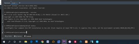 drupal acquia dev desktop uses wrong php for drush