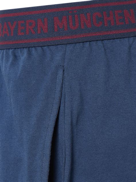 Hombre Pantalón Corto Azul Marino Tienda Fc Bayern Múnich