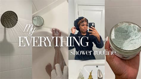 My Everything Shower Routine Feminine Hygiene Body Care Tips Youtube