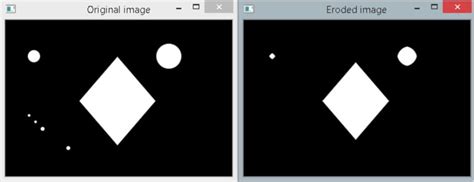 morphological transformations in python using opencv