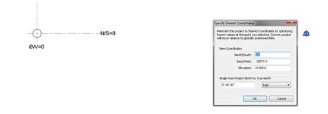 solved moving project base point and survey point without moving model