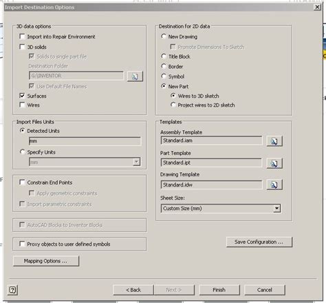 solved trouble with importing 3d cad to inventor autodesk community