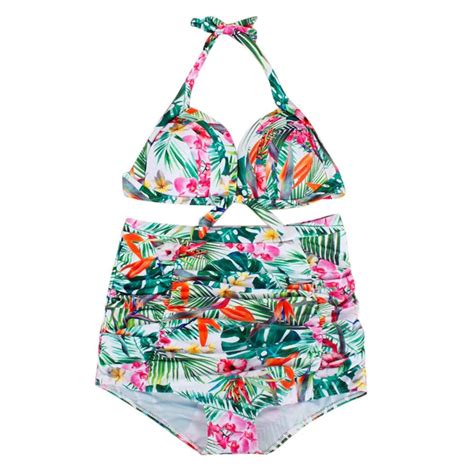 Womens Swimming Suit Swimsuit Bikini Large Sizes Women Push Up Padded