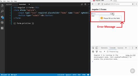 angular 2 template form validation not working stack overflow