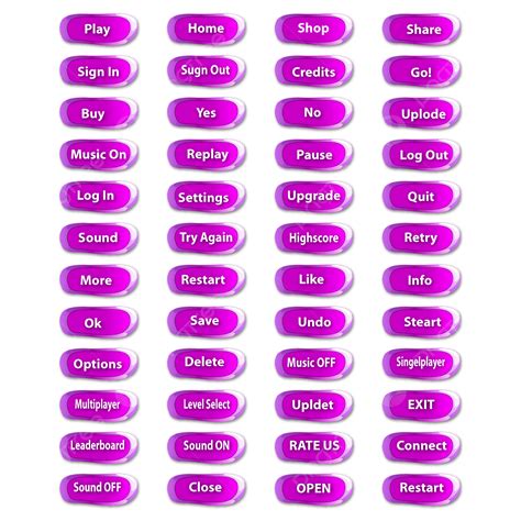 Glossy Button Vector Art Png Glossy Game Button Design Green Ui