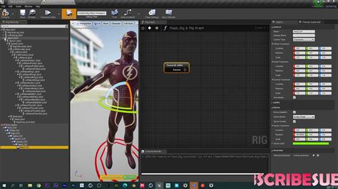 how to setup control rig in unreal engine youtube