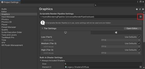 unity render pipelines azure remote rendering microsoft learn