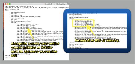 increase tomcat memory for clustered jamf pro web apps in macos