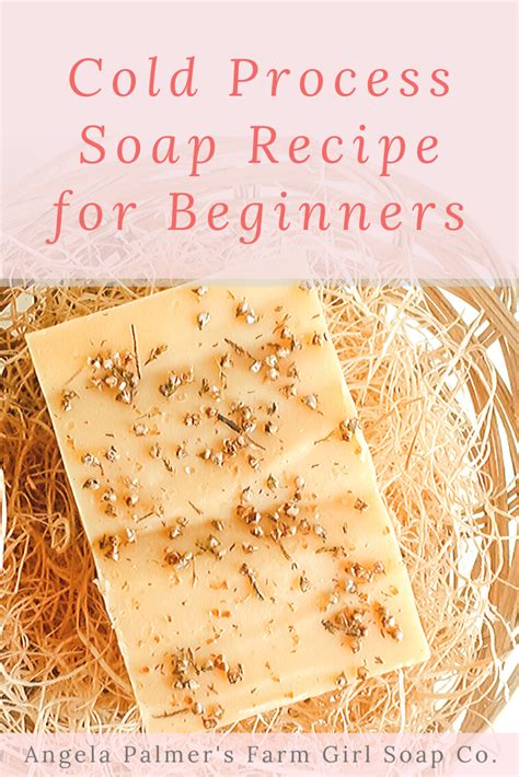 Cold Process Soap Recipe For Beginners Easy 2 Oil Soap Recipe Artofit