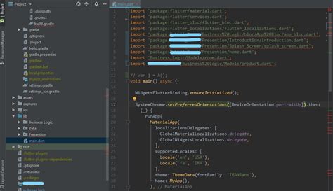 target of uri doesn t exist in every flutter package even project