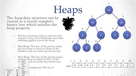 algorithms } 8 } heap sort } youtube