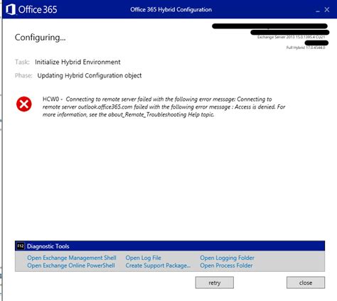 connecting to remote server failed with the following error microsoft