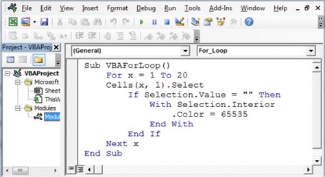 how to auto fill color with vba for loop in microsoft excel