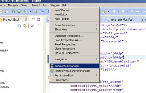 cannot create a new android application on eclipse stack overflow