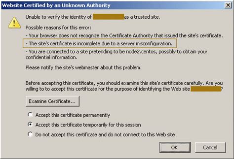 ssl installation error ssl certificate error browser