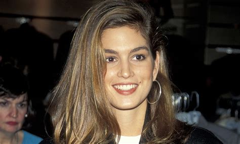 Cindy Crawford Displays Sculpted Legs In Sheer Lingerie For Throwback