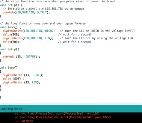 compiling freezes programming questions arduino forum