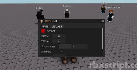 owl hub [supported 20 games] scripts rbxscript